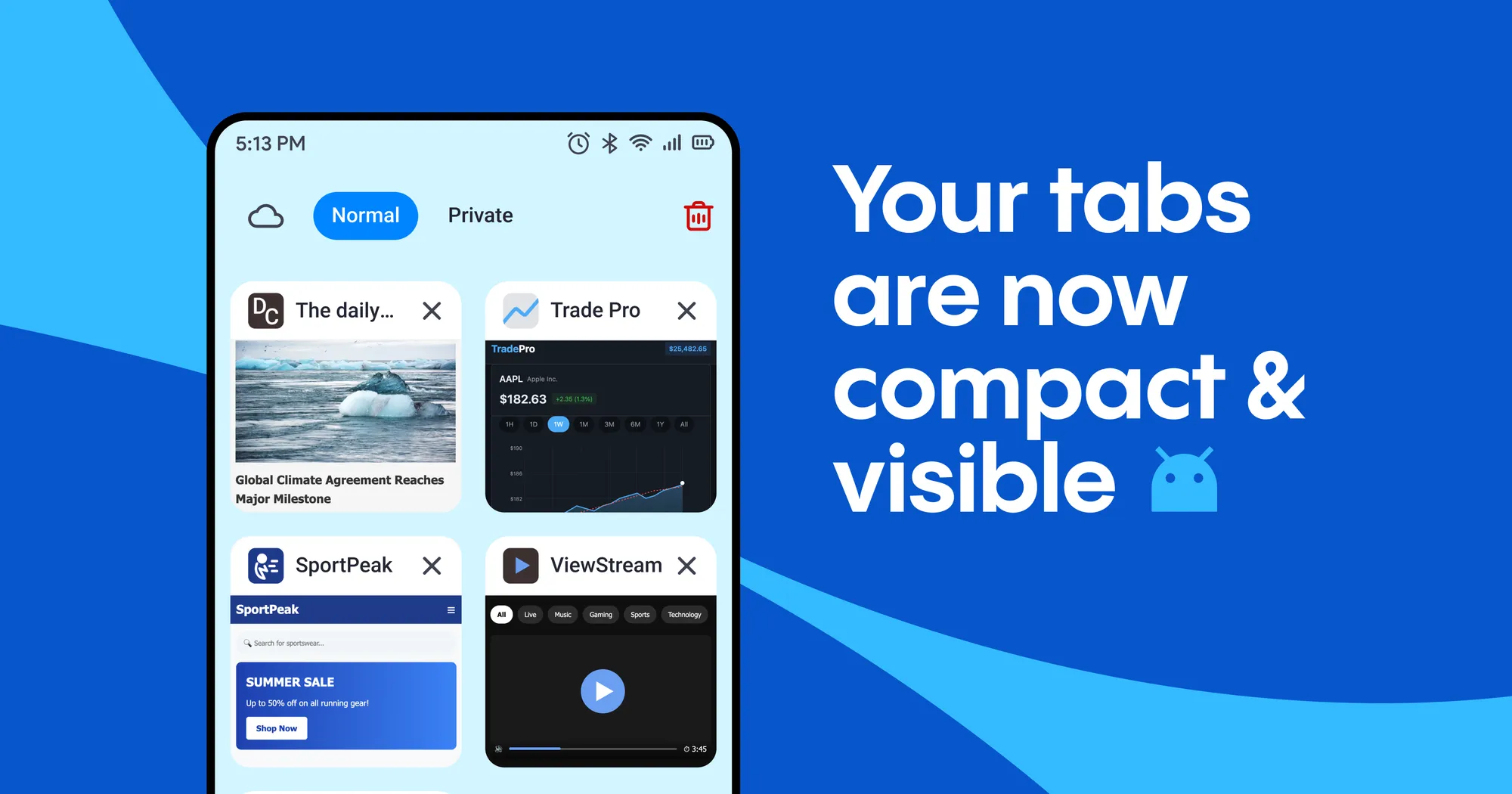 Aloha Browser blog page